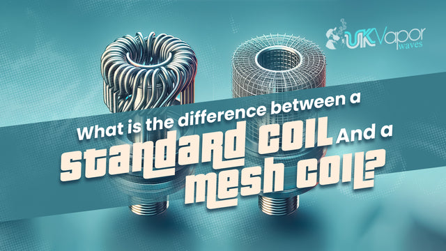 What is the difference between a standard coil and a mesh coil?