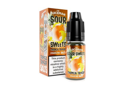 SOUR TROPICAL TANGER 10ML NIC SALT THE JUICEMAN Pack of 10