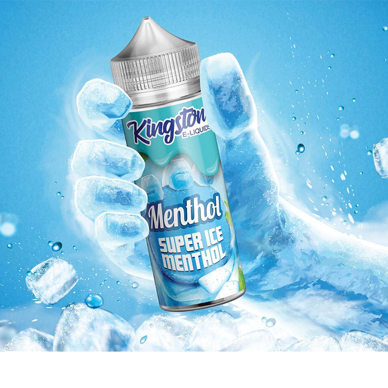 SUPER ICE MENTHOL E-LIQUID 100ML BY KINGSTON
